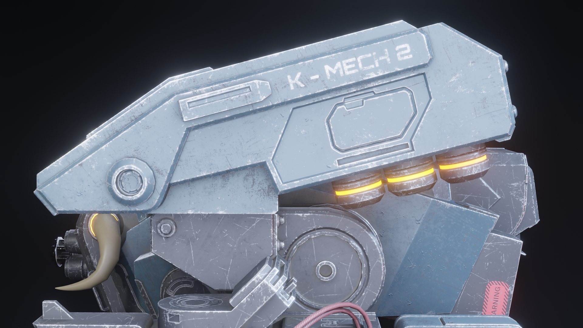 War Mech 3D Model - TurboSquid 2397017