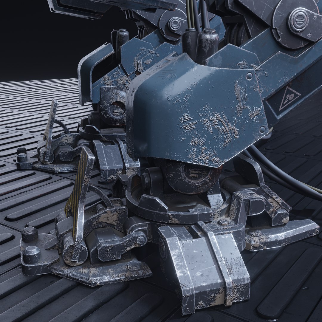 War Mech 3D Model - TurboSquid 2397017