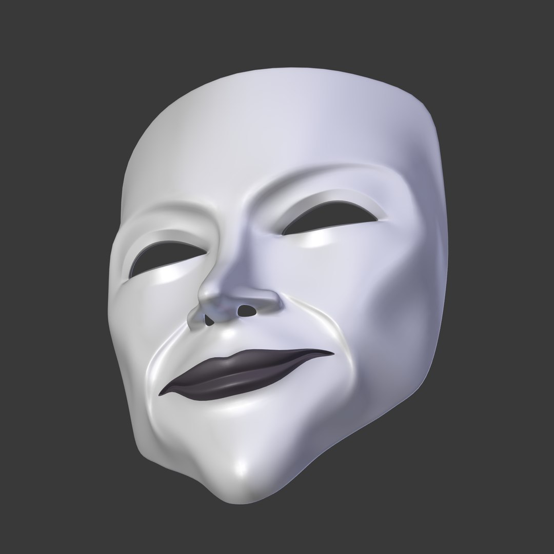 Anonymous Mask 3D Model - TurboSquid 1284795