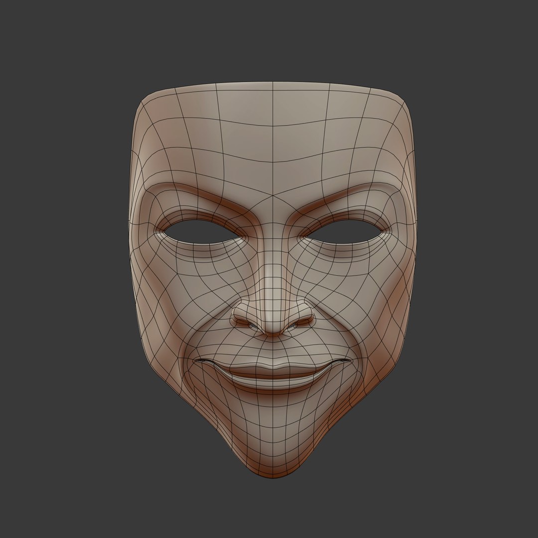 Anonymous Mask 3D Model - TurboSquid 1284795