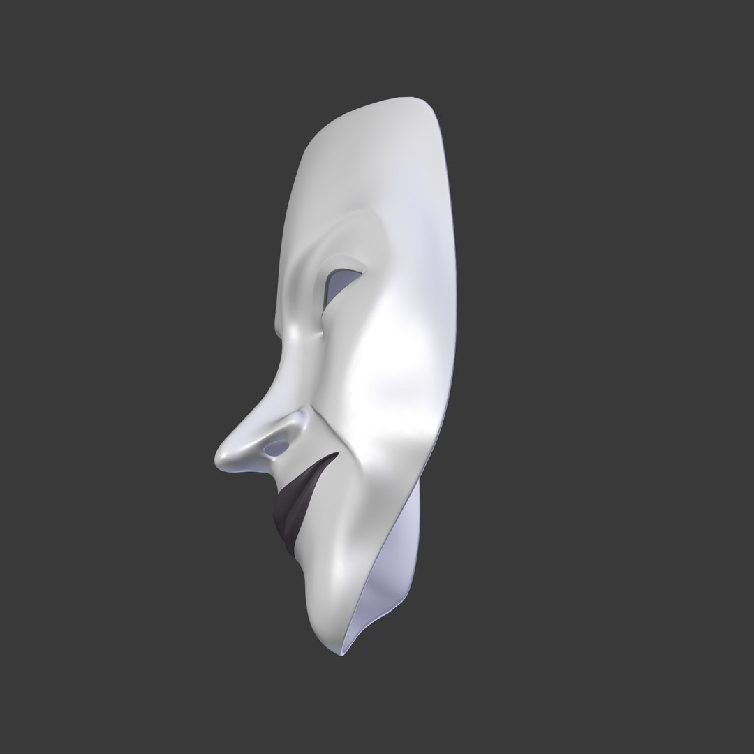 Anonymous Mask 3D Model - TurboSquid 1284795