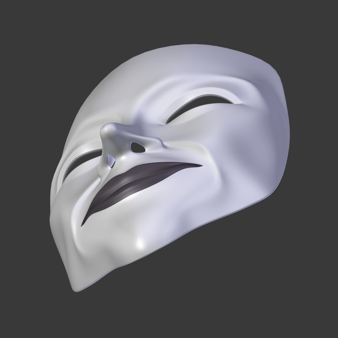 Anonymous Mask 3D Model - TurboSquid 1284795