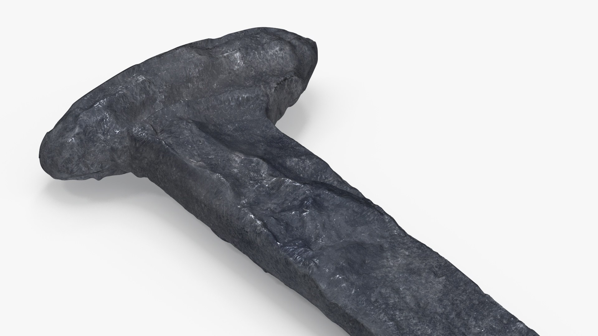 3D Forged Iron Nail - TurboSquid 2212735