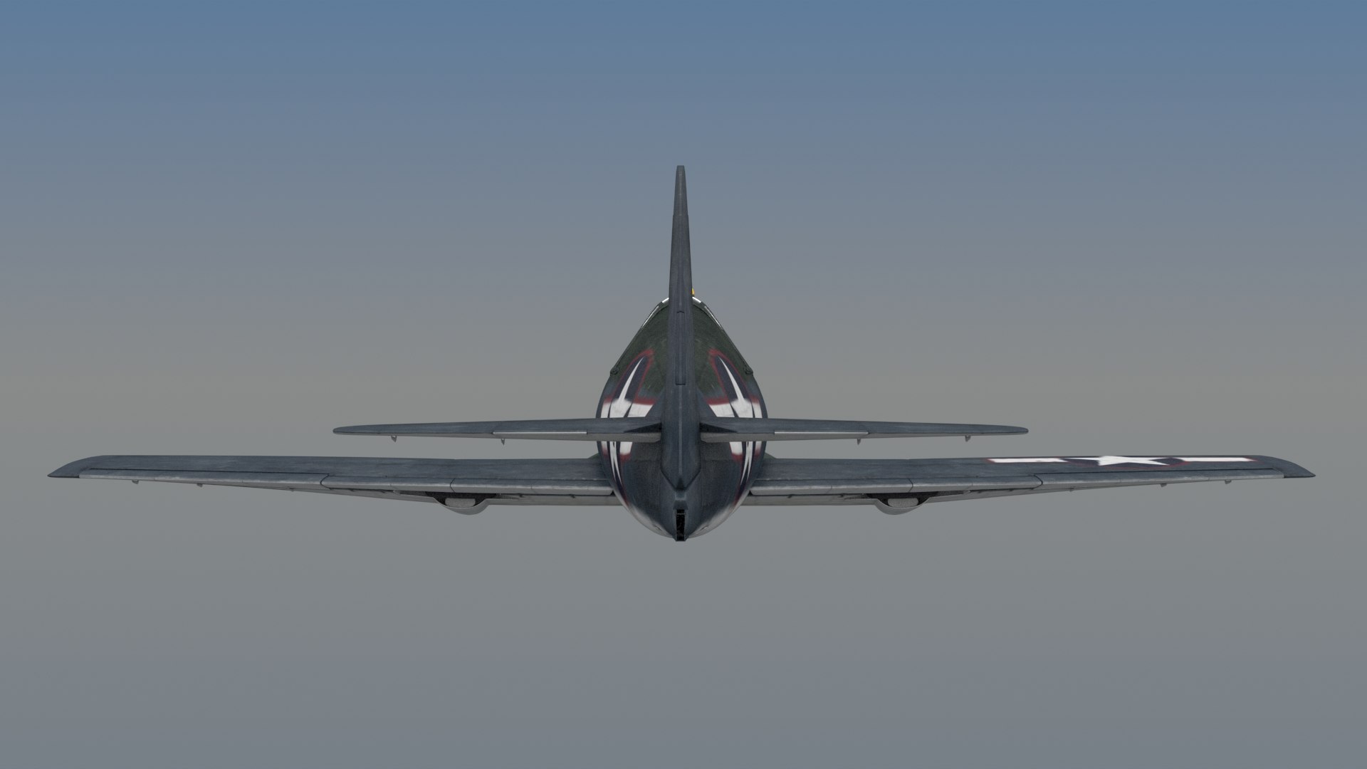 Grumman F6f Hellcat 3d Max