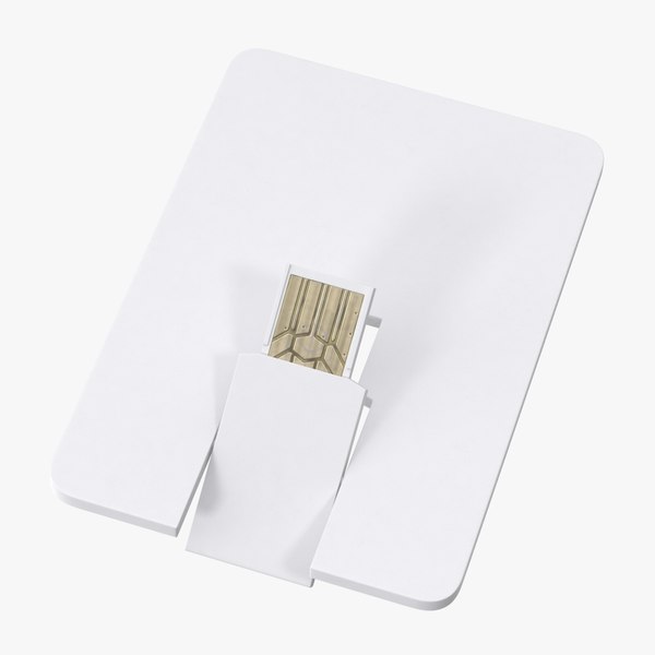 프로 모션 USB 스틱 Mockup 01 열기 3D 모델 - TurboSquid 1210221