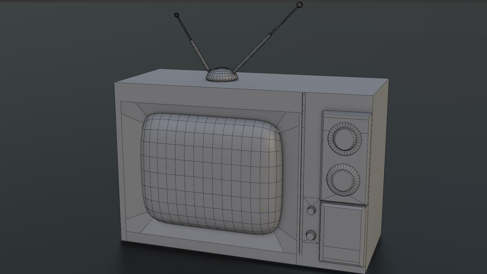 TV OLD 3D Model - TurboSquid 2214521