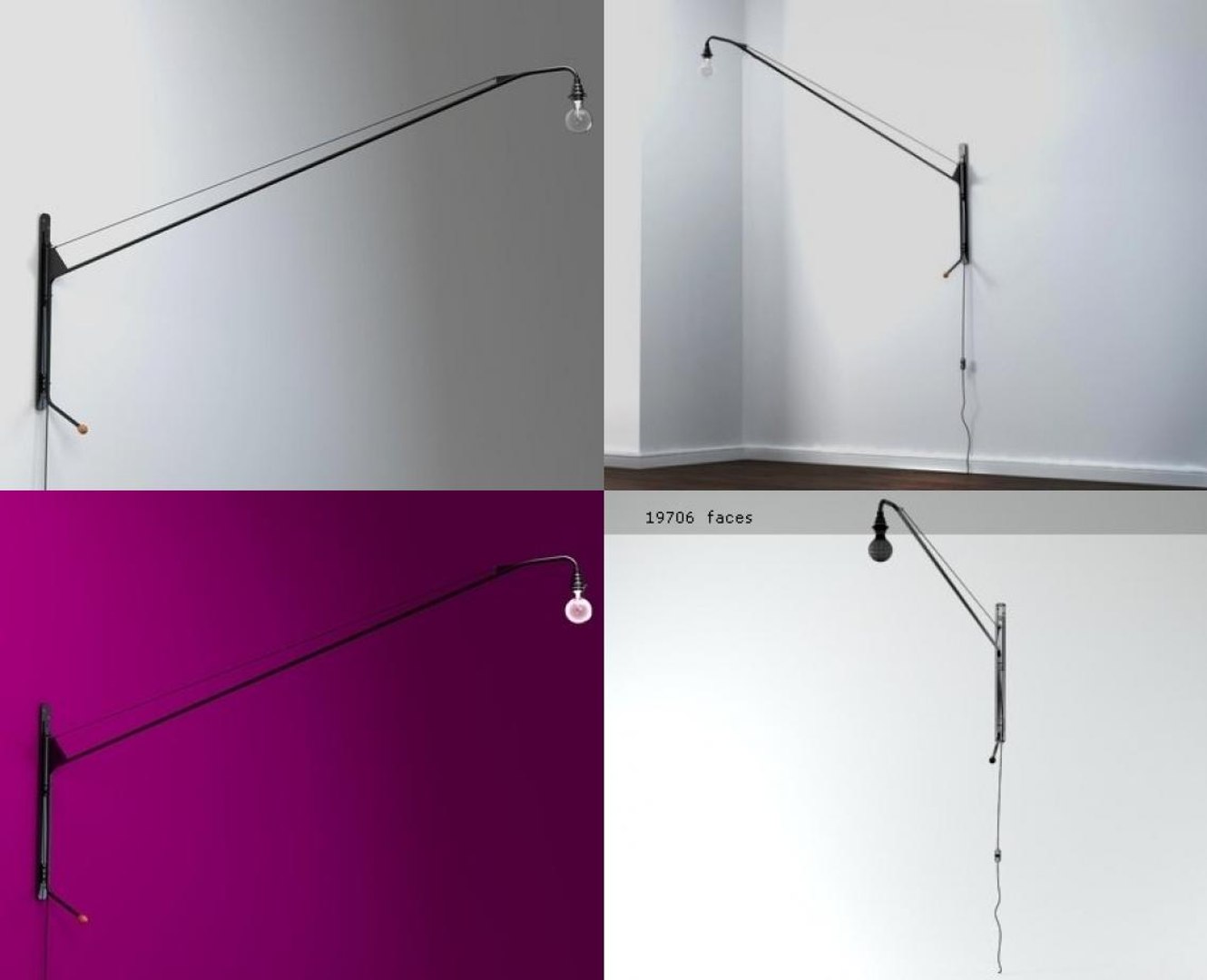 3D Potence Lamp Model - TurboSquid 1189494