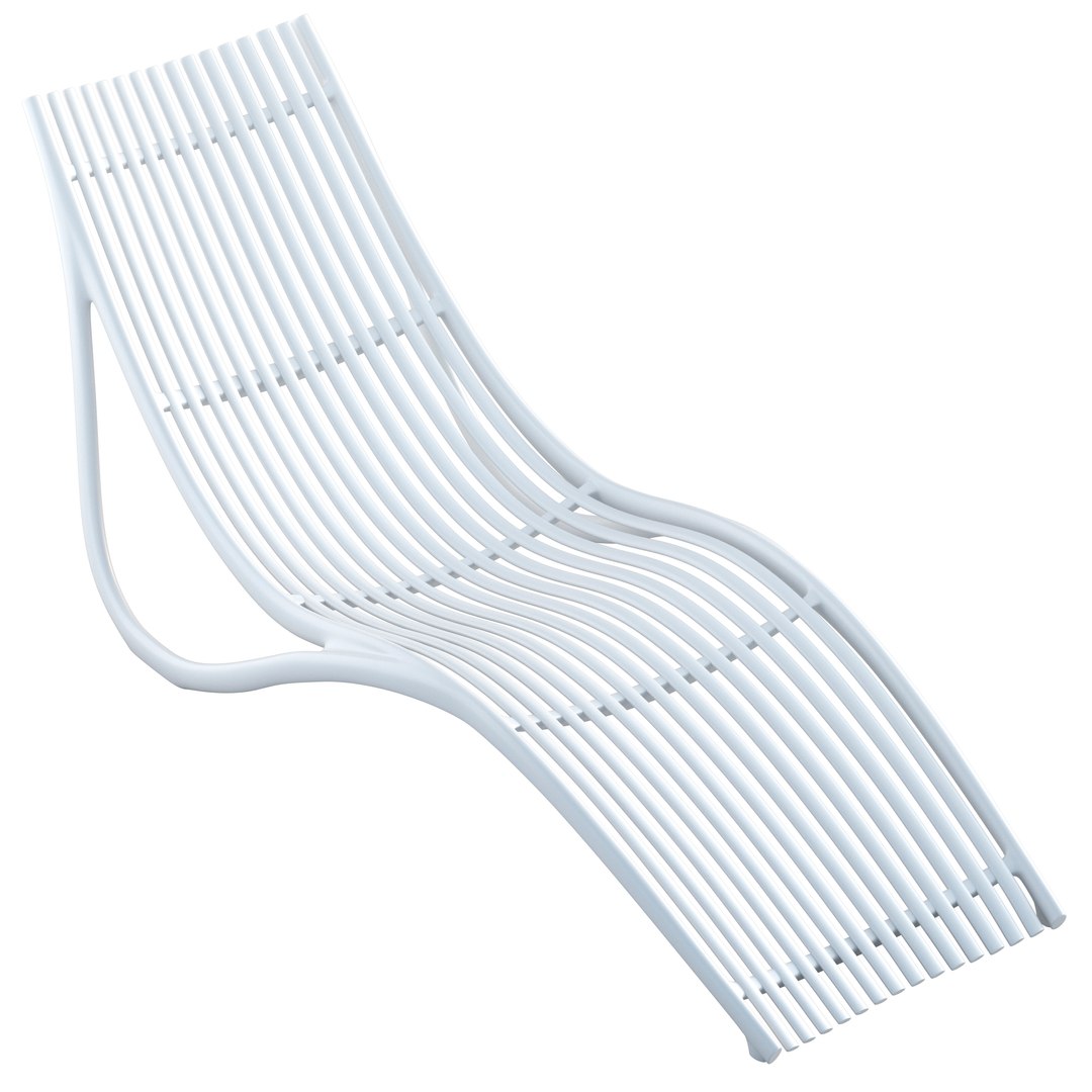 Ibiza Sun Lounger By Eugeni Quitllet 3D Model - TurboSquid 2208324
