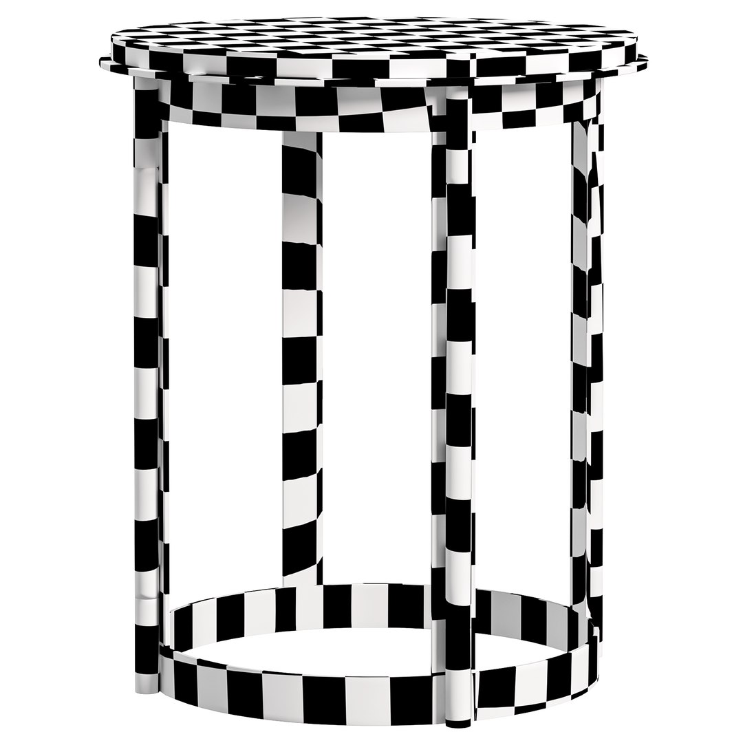 LYSSA SIDE TABLE BY LASKASAS 3D Model - TurboSquid 1957906