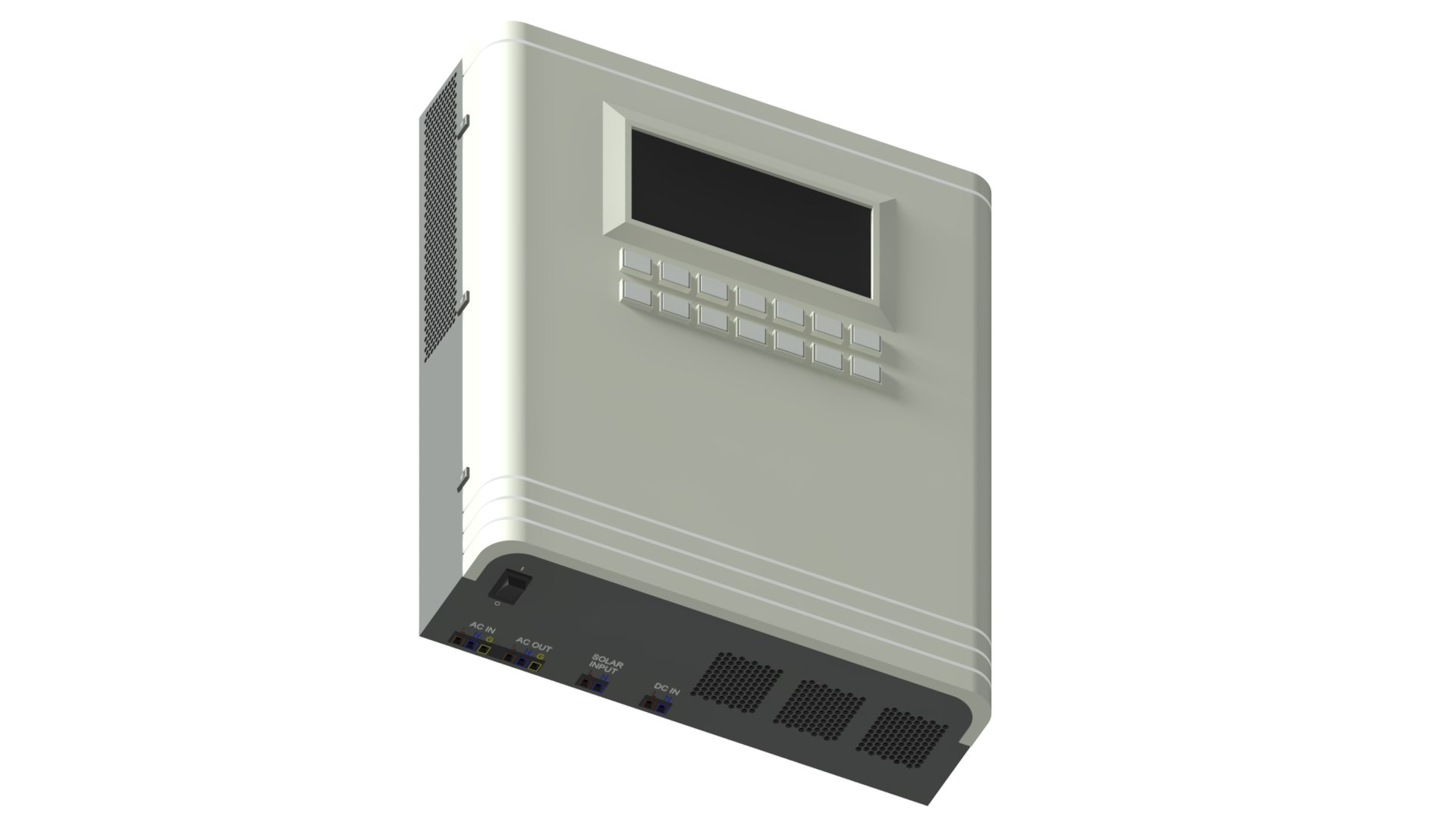 3D Model Generic Hybrid Power Inverter - TurboSquid 2038502