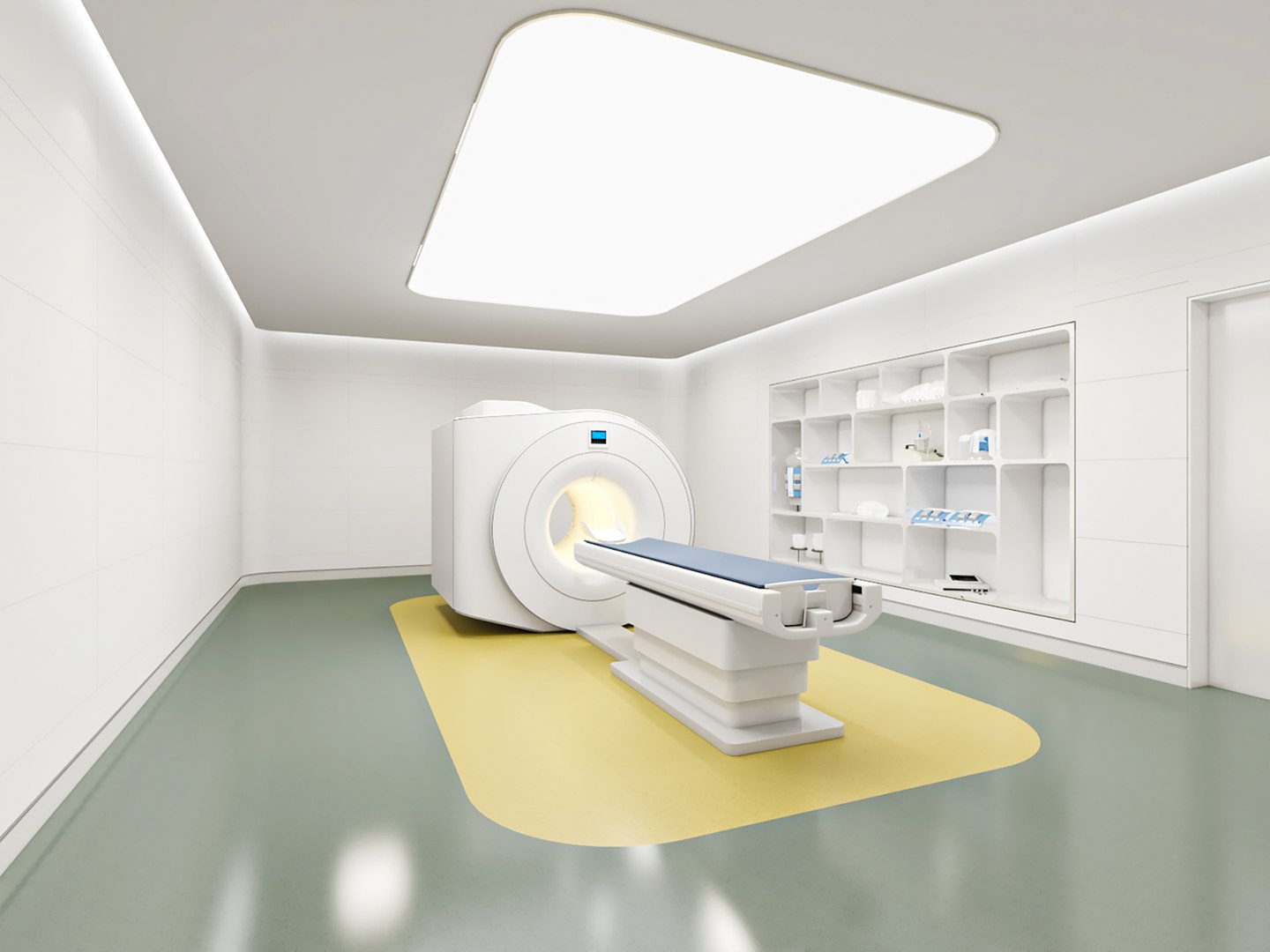 MRI Magnetic Resonance Imaging Examination Room Model - TurboSquid 2482602