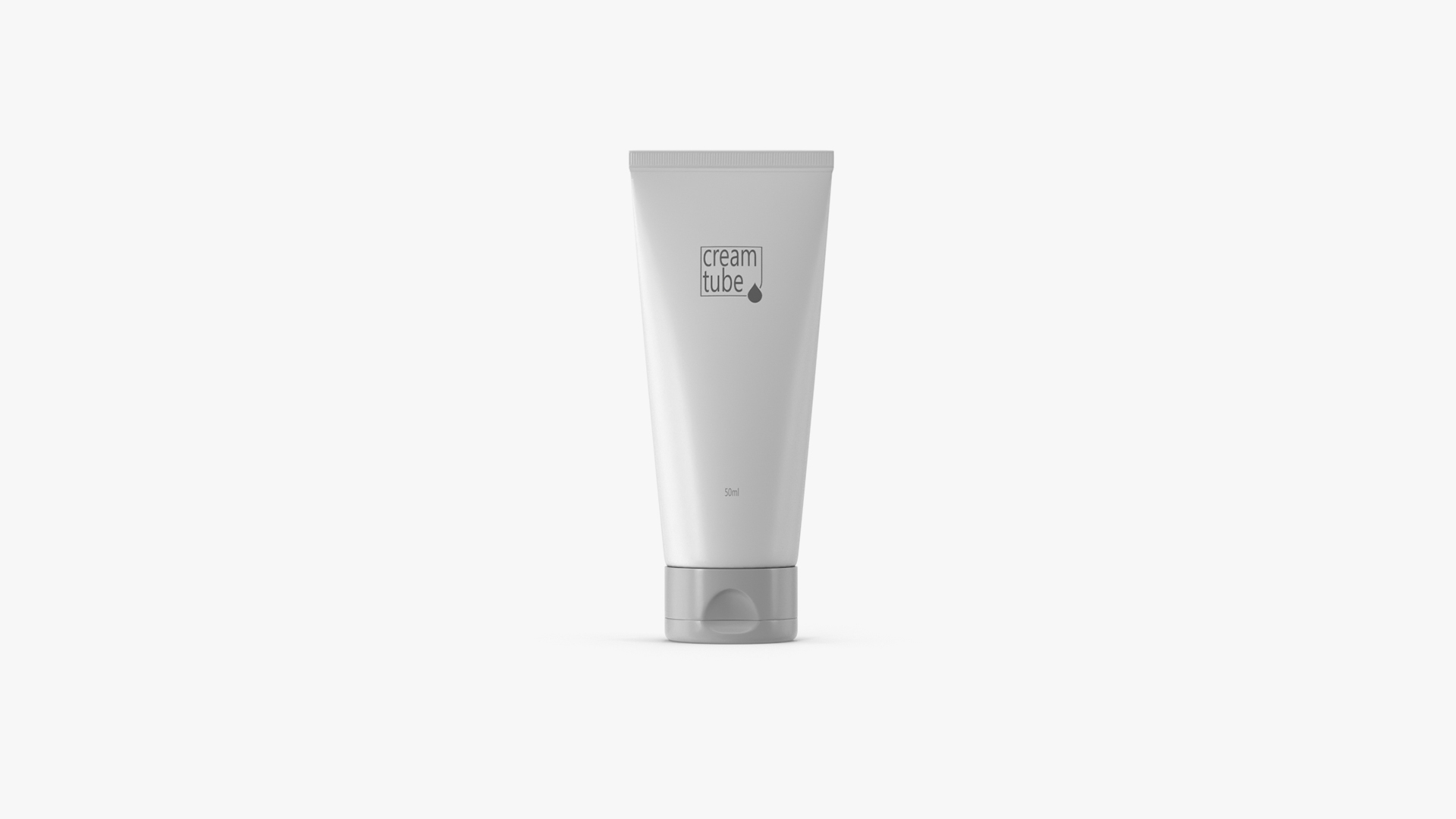 Cream Tube 110mm 50ML Model - TurboSquid 2344052