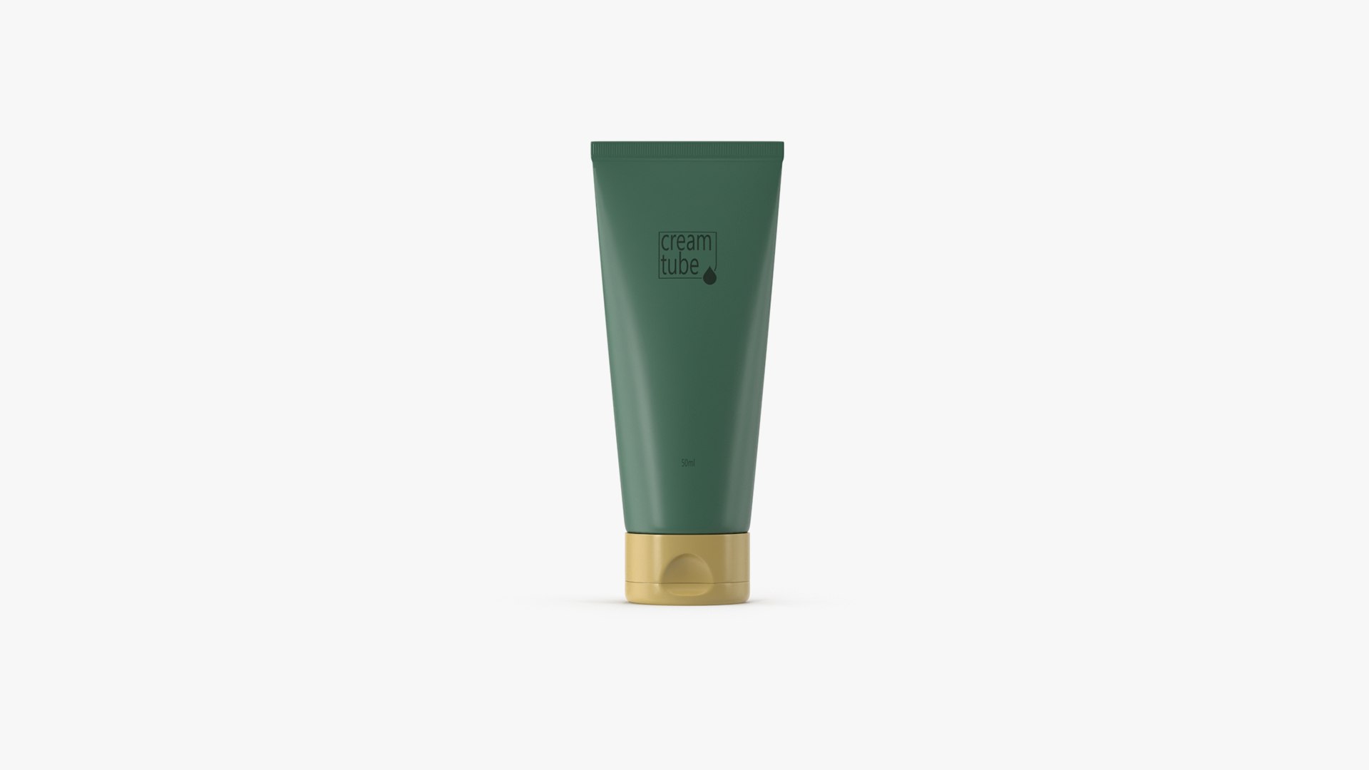 Cream Tube 110mm 50ML Model - TurboSquid 2344052