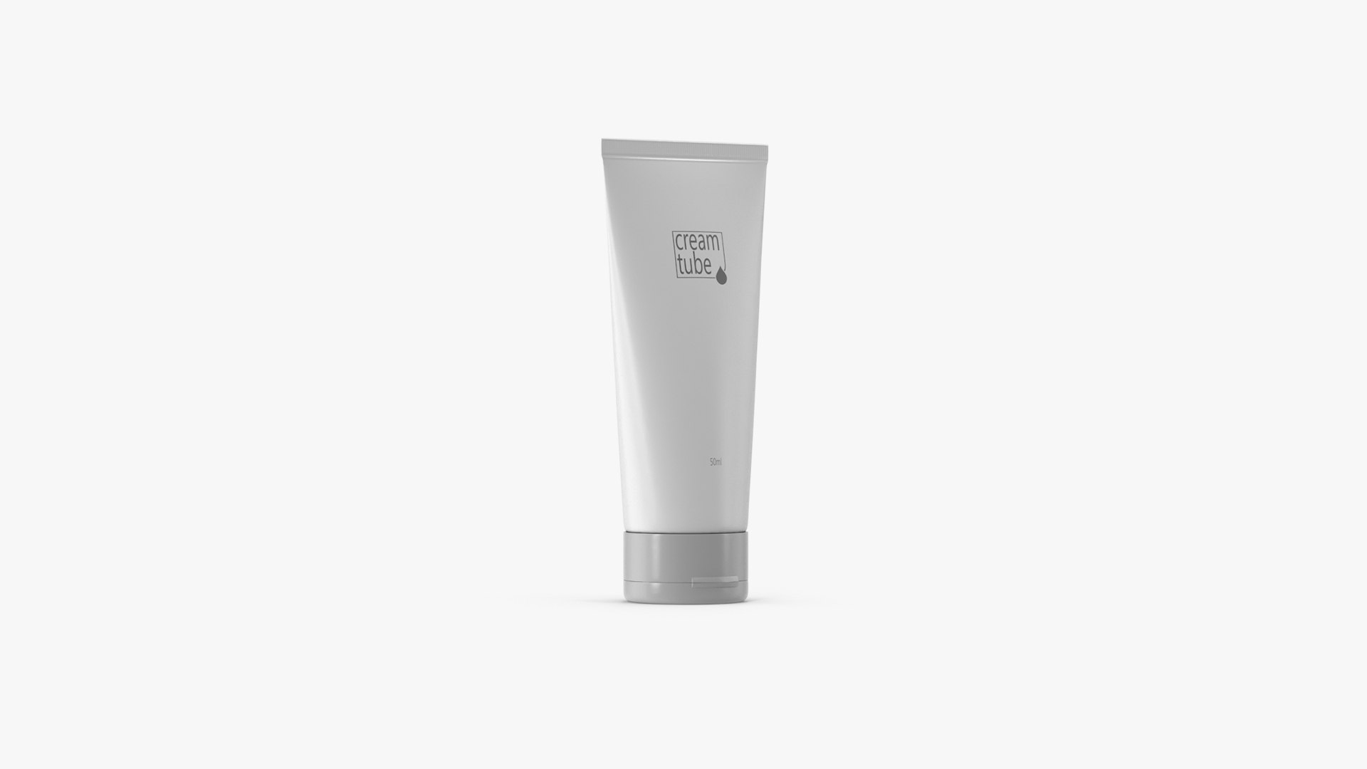 Cream Tube 110mm 50ML Model - TurboSquid 2344052