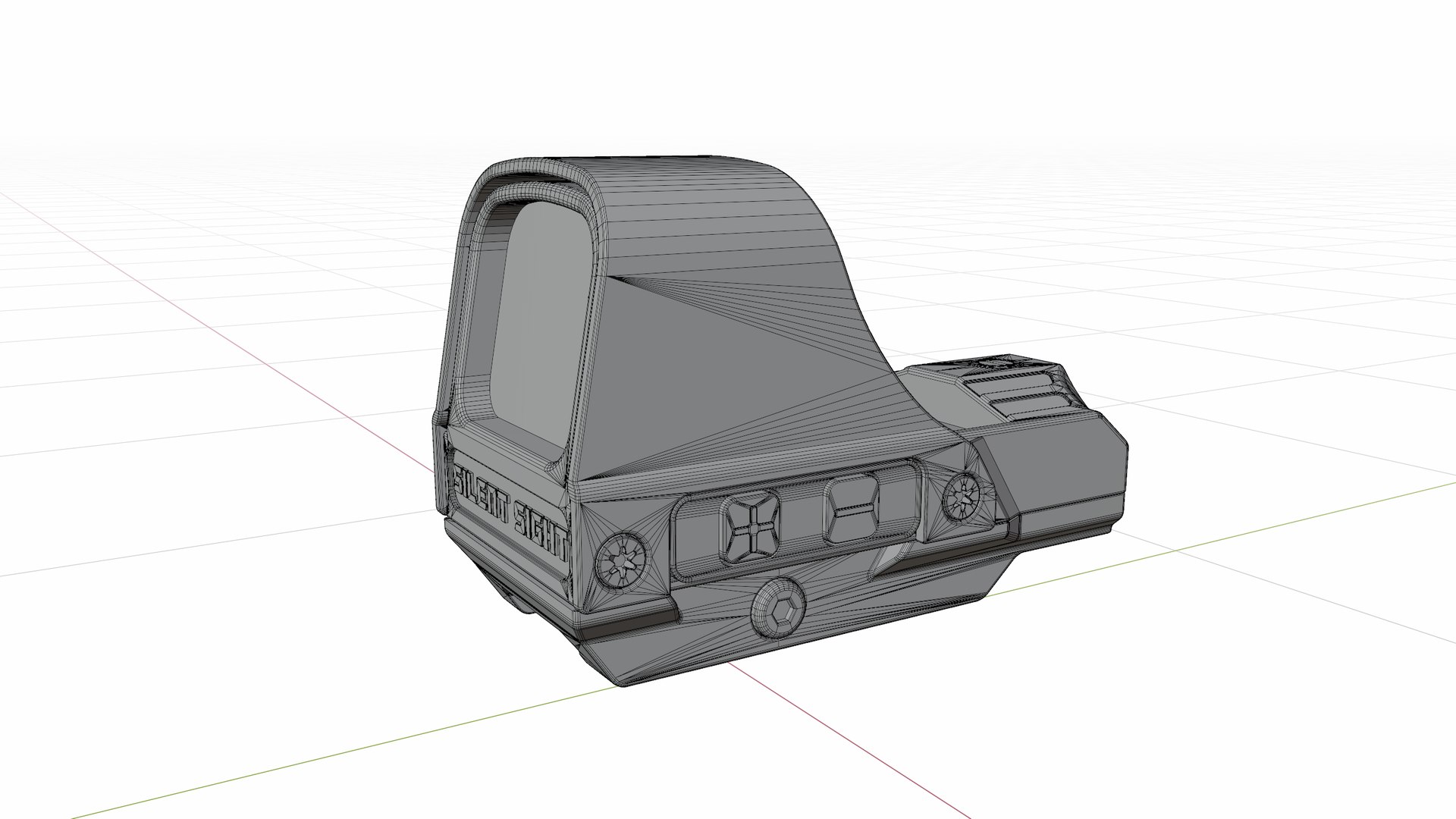 Red Dot Sight HOLLOW-515 3D - TurboSquid 2215544