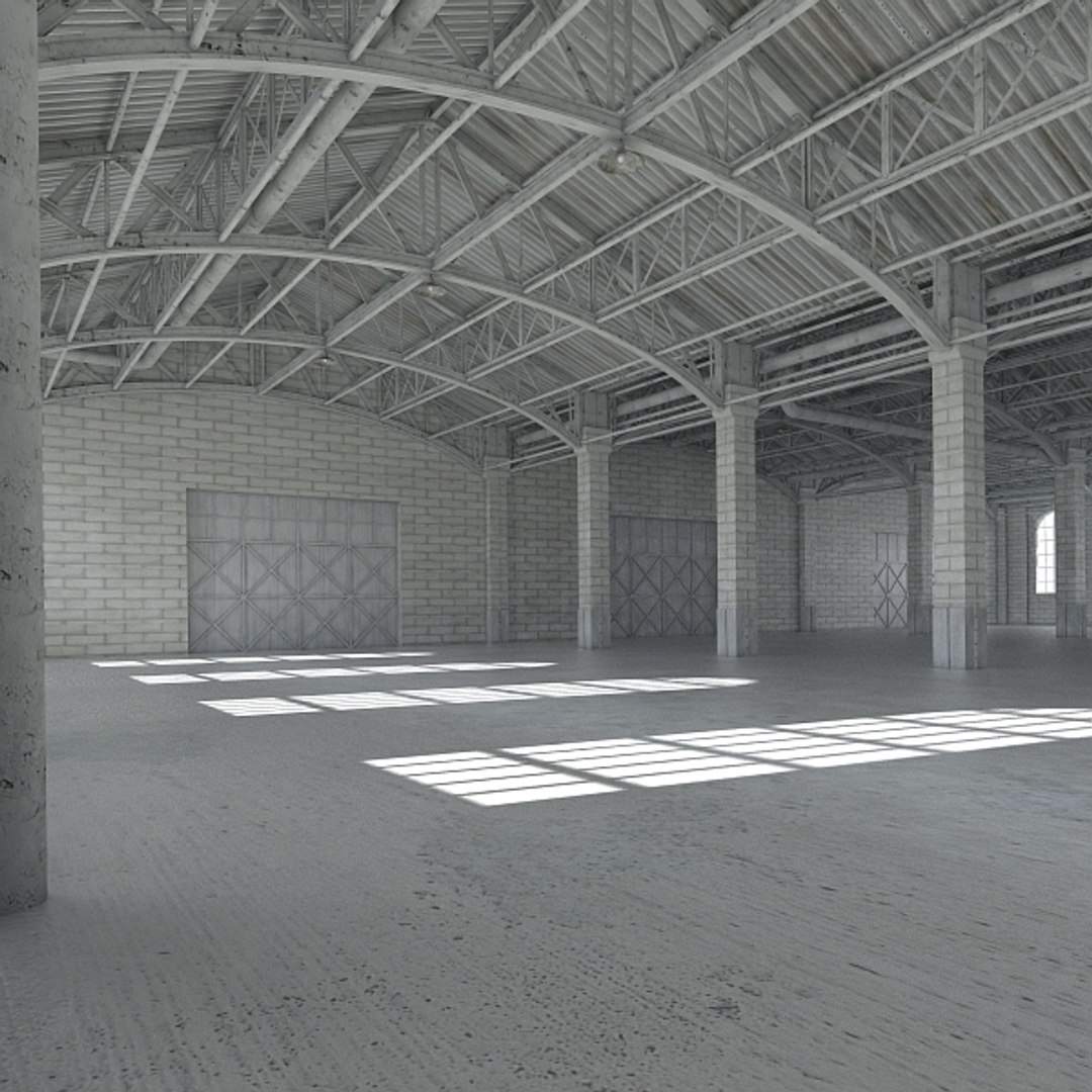 3D base industial interior - TurboSquid 1275153