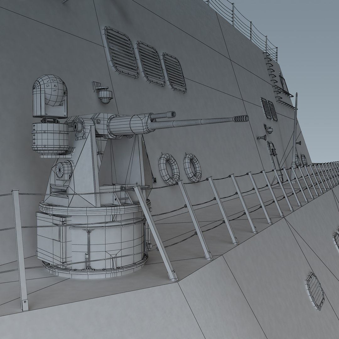 3d lcs-2 littoral combat ship