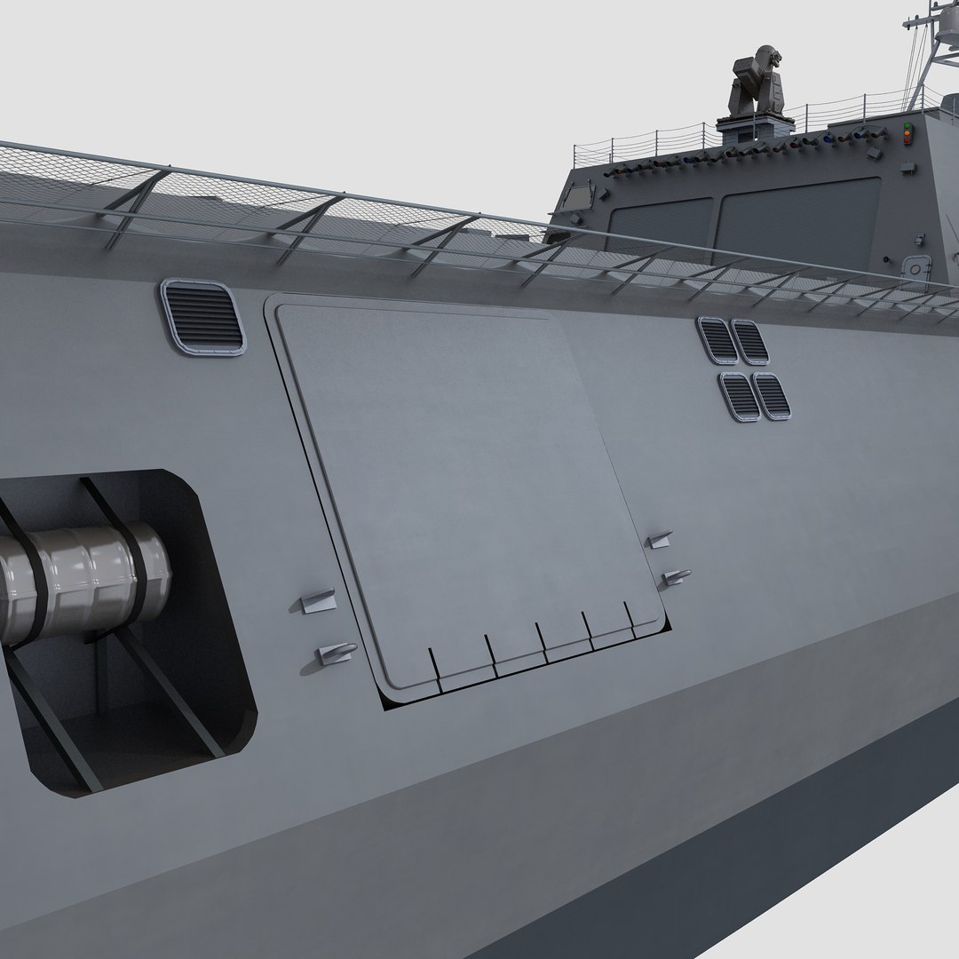 3d lcs-2 littoral combat ship