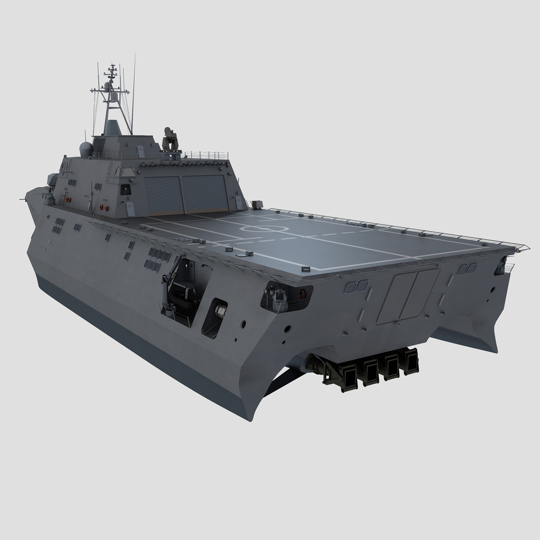 3d lcs-2 littoral combat ship