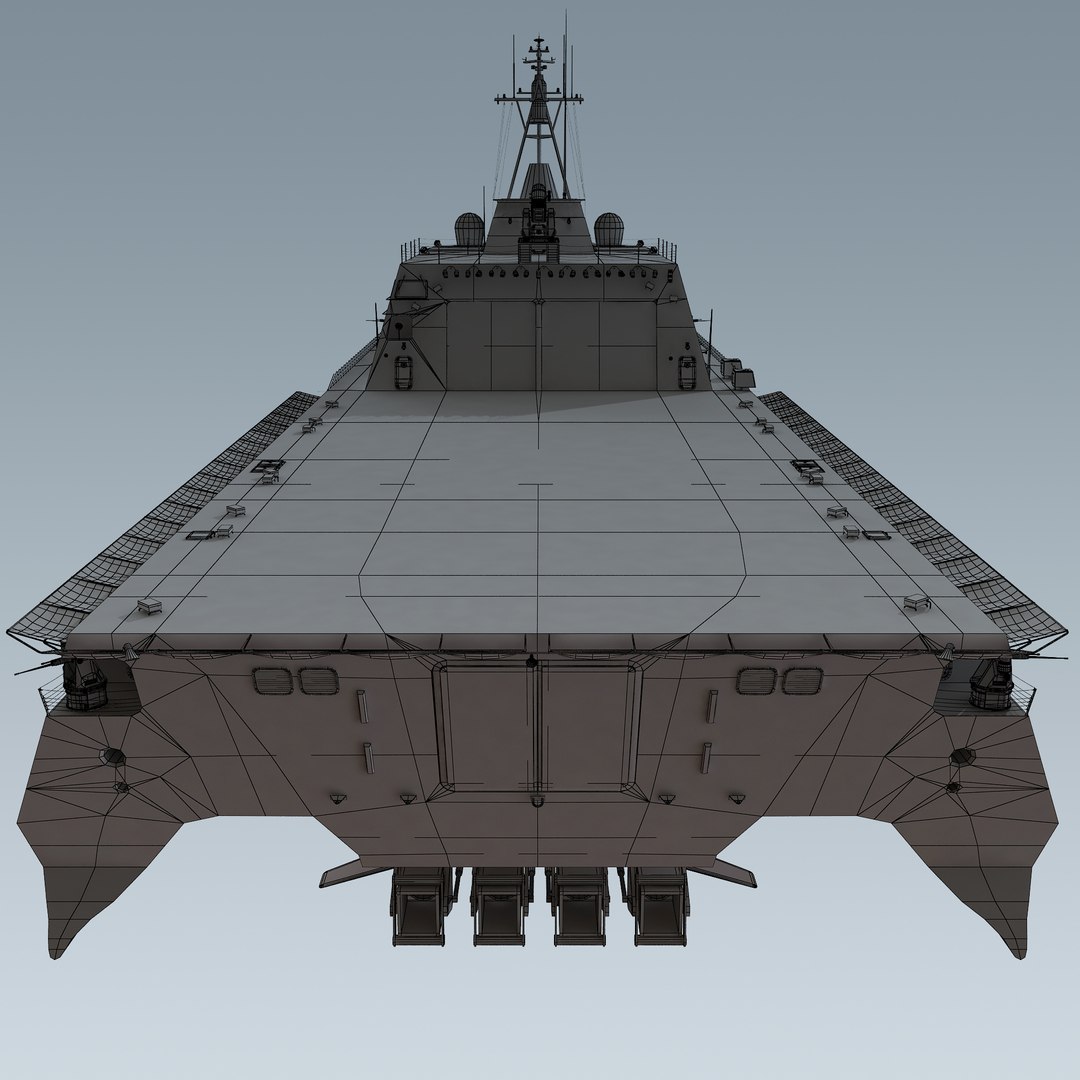 3d lcs-2 littoral combat ship