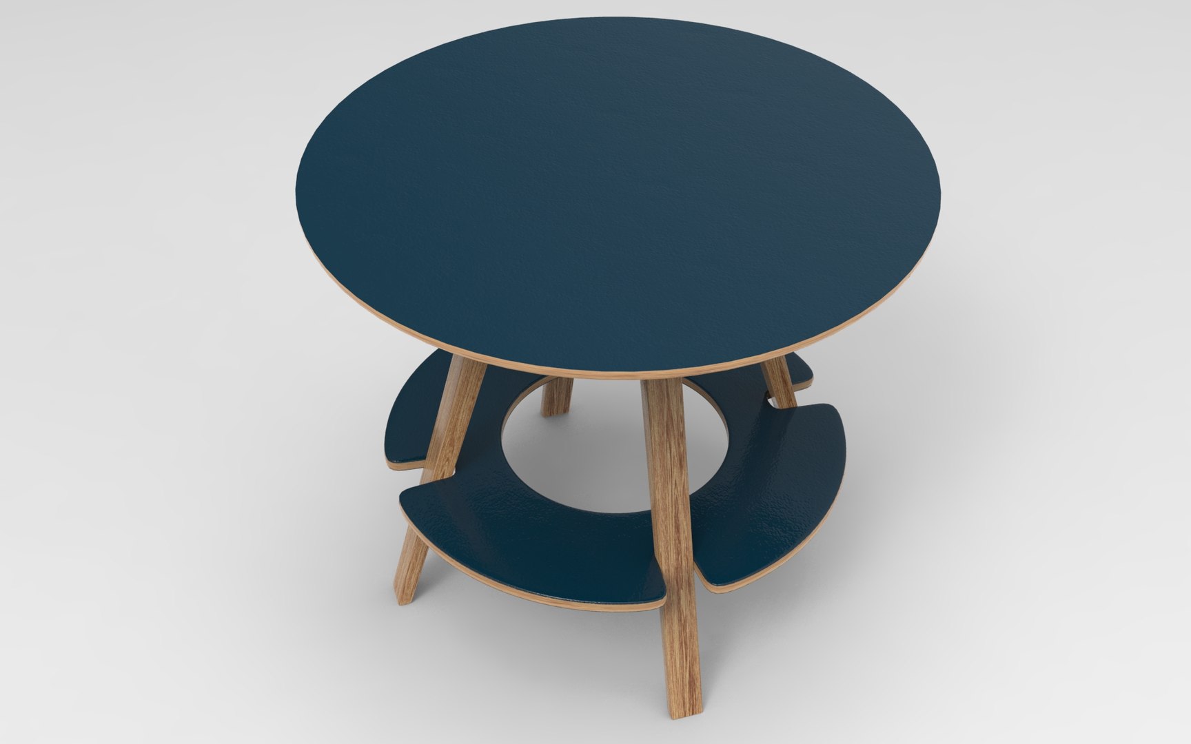 Zen Table 3D Model - TurboSquid 2047278