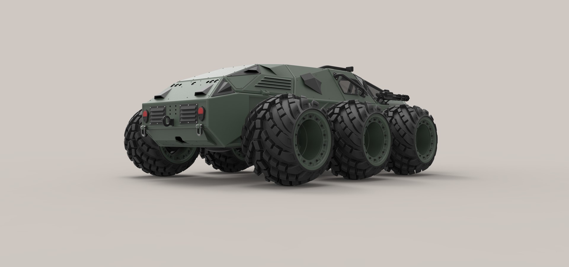 Vehicle Military Concept Model - TurboSquid 1220395