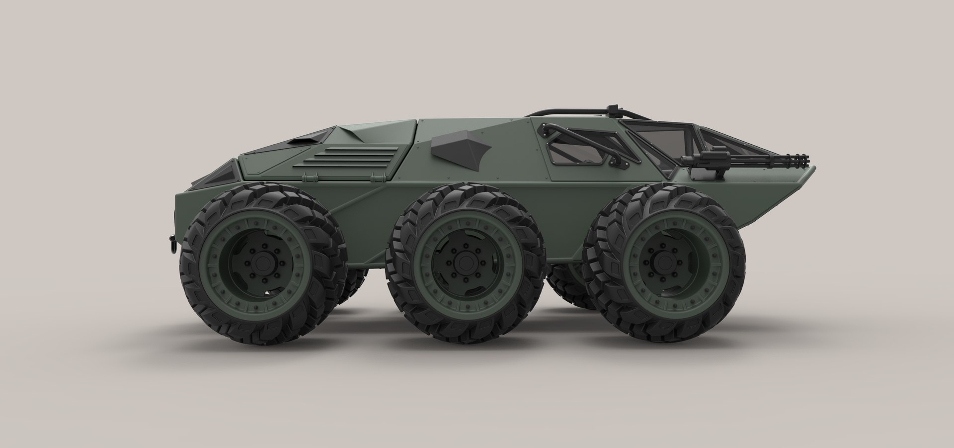 Vehicle Military Concept Model - TurboSquid 1220395