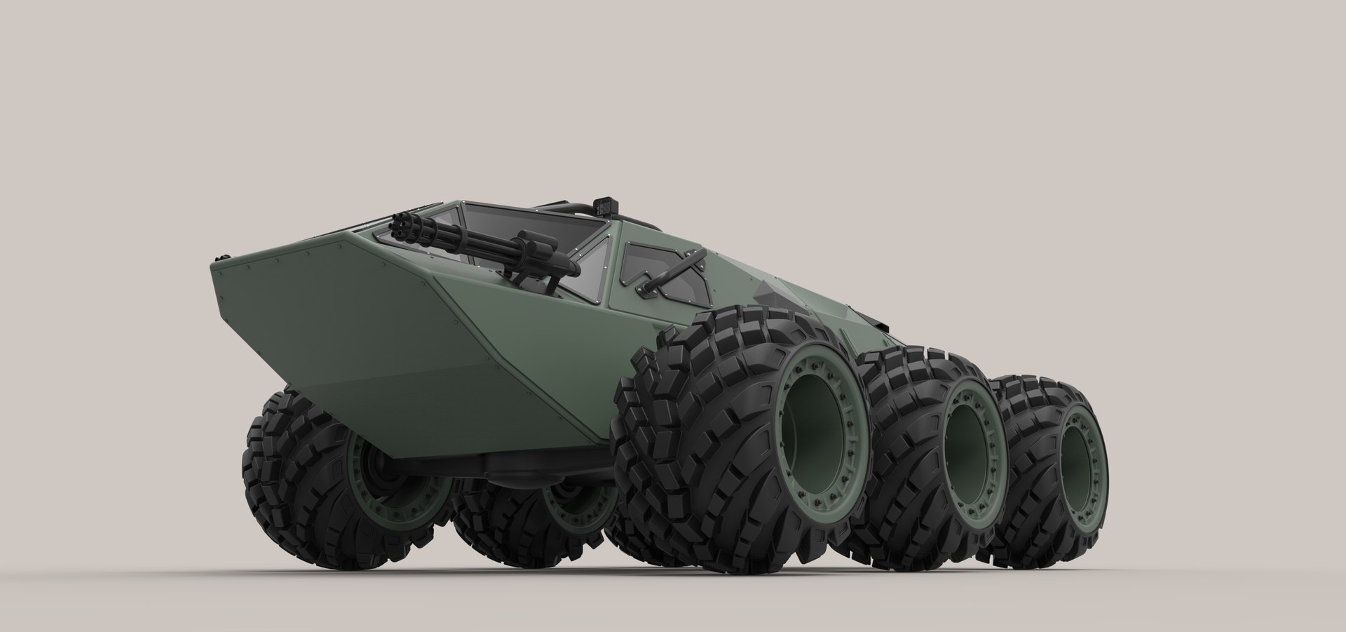 Vehicle Military Concept Model - TurboSquid 1220395