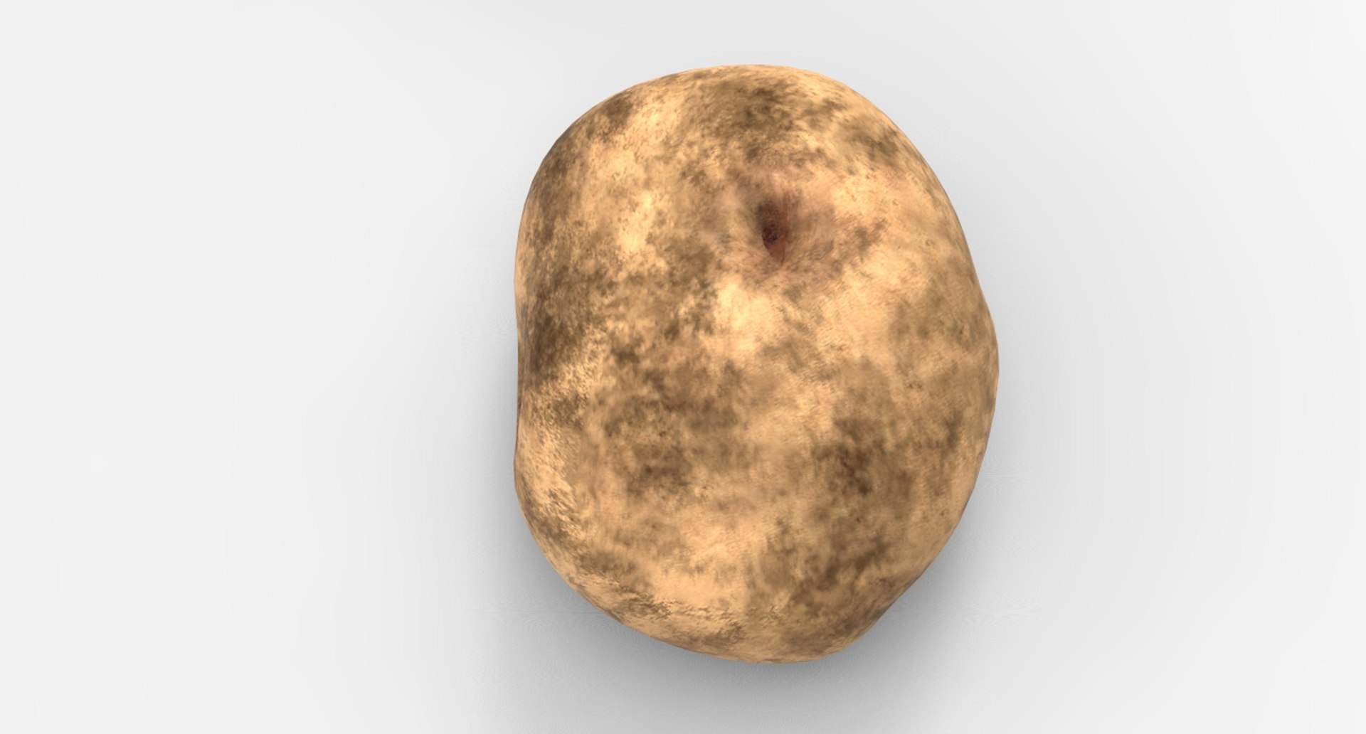 3D Model Potato Food Vegetable - TurboSquid 1548195