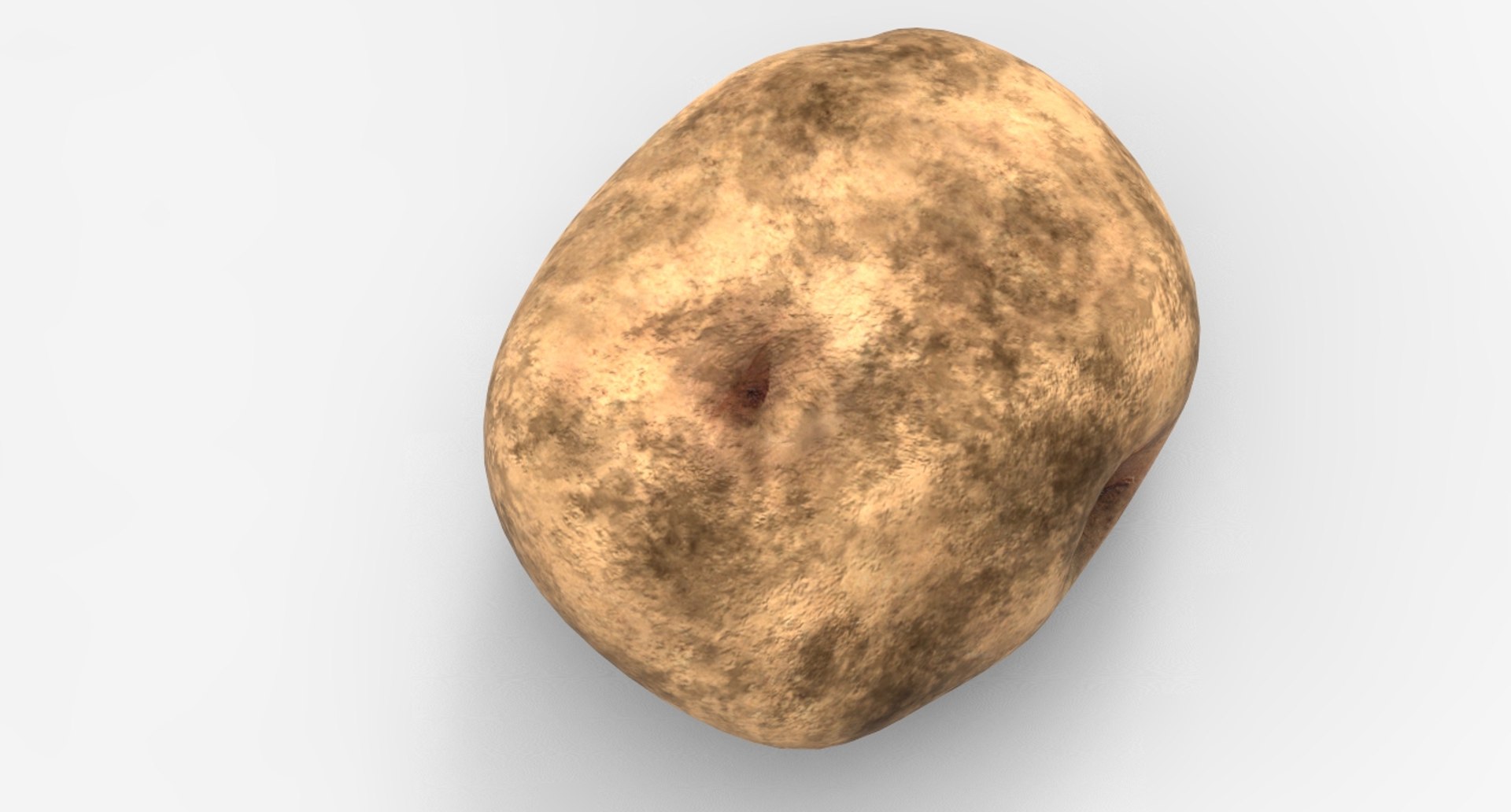 3D Model Potato Food Vegetable - TurboSquid 1548195