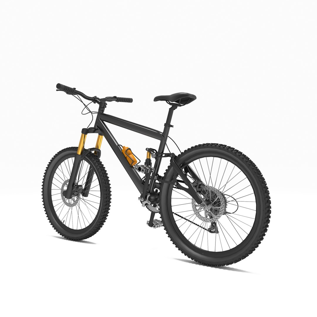 3D Bicycle Mountain Bike Road - TurboSquid 2248018