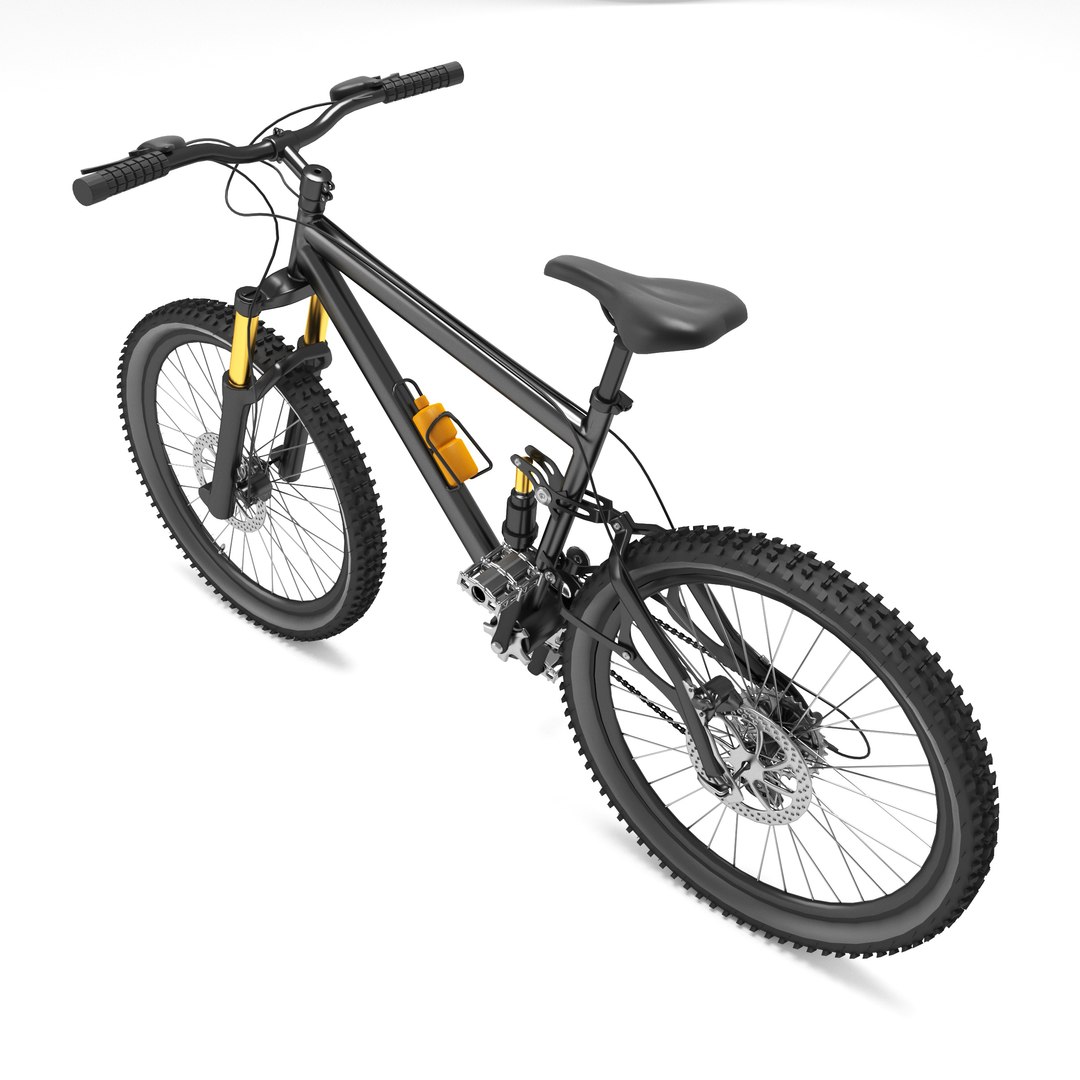 3D Bicycle Mountain Bike Road - TurboSquid 2248018