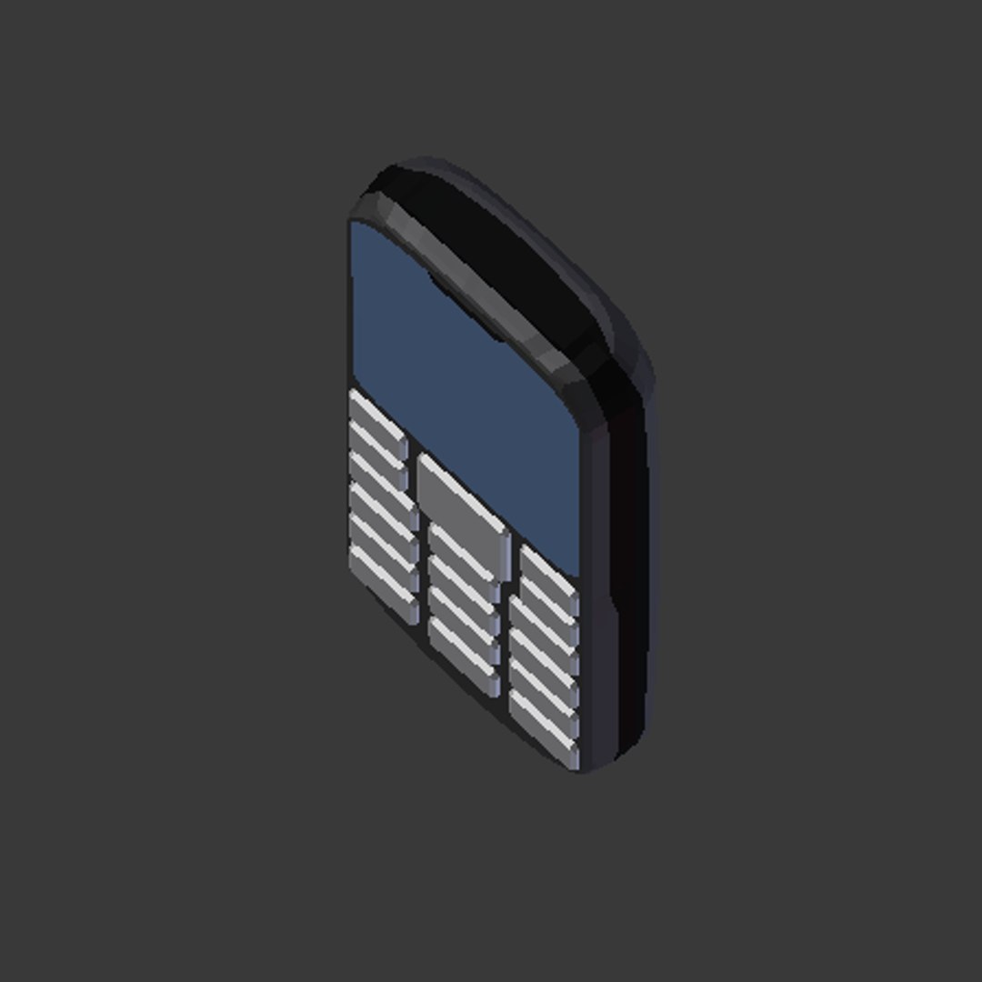 3D Simple Phone Model - TurboSquid 1474431