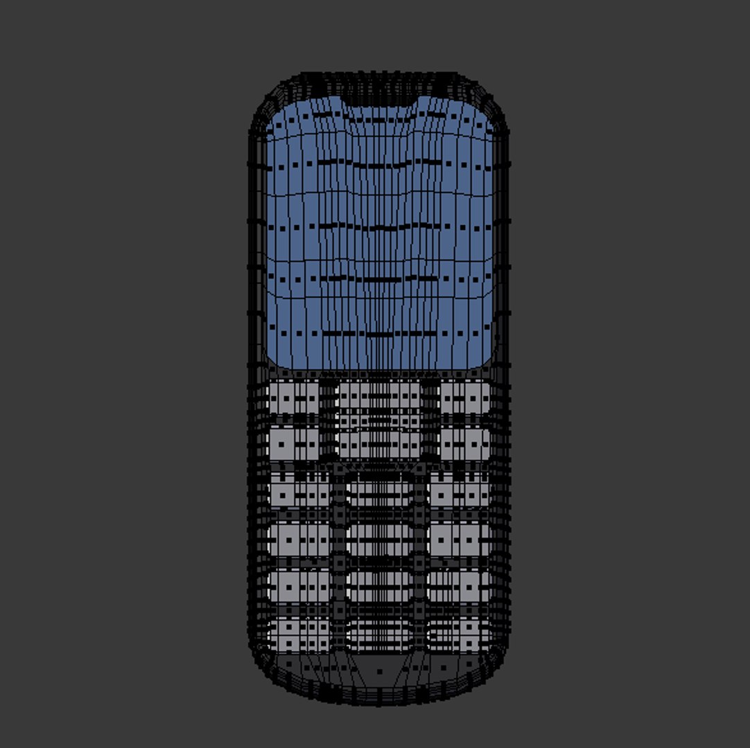 3D Simple Phone Model - TurboSquid 1474431