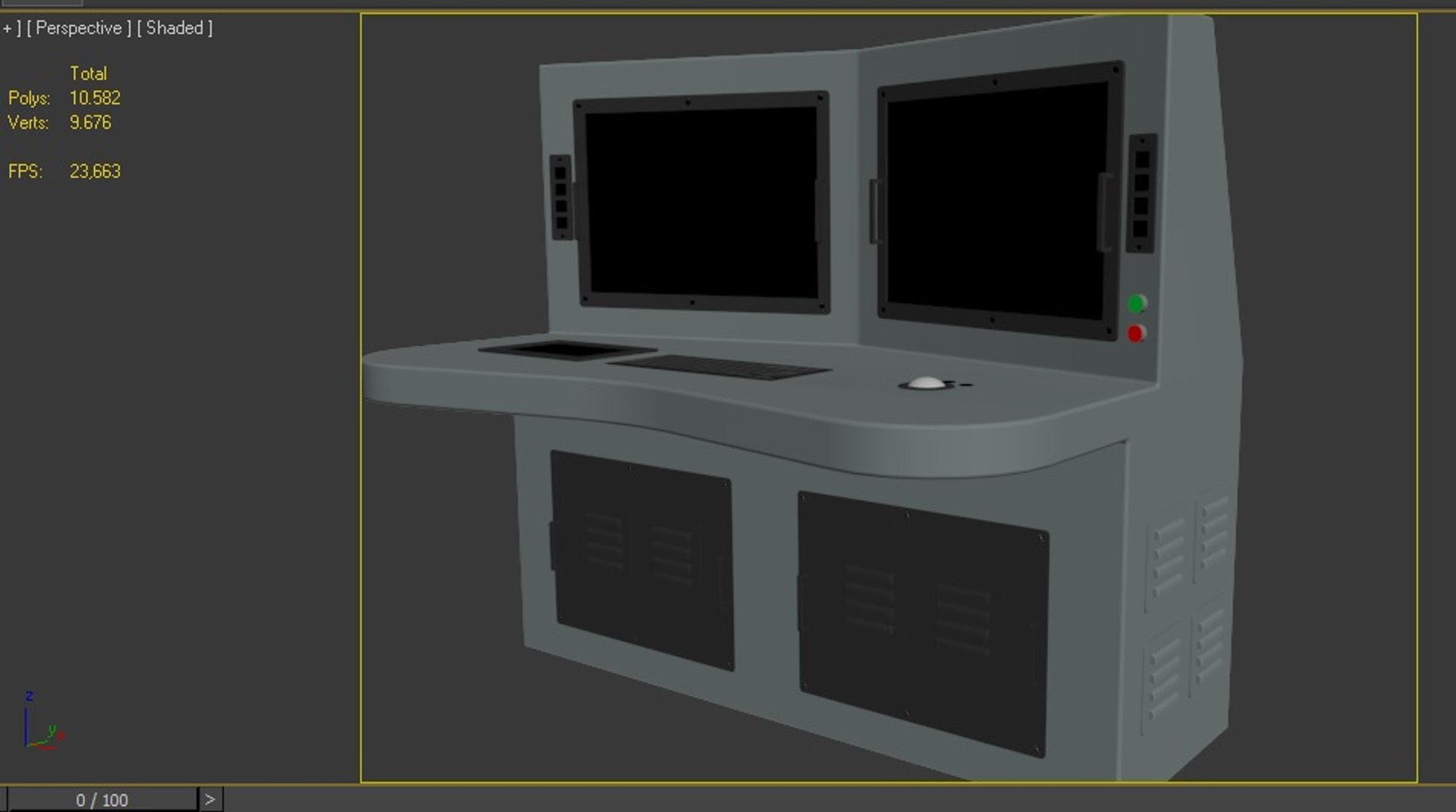 3D Monitors Ready - TurboSquid 1533321