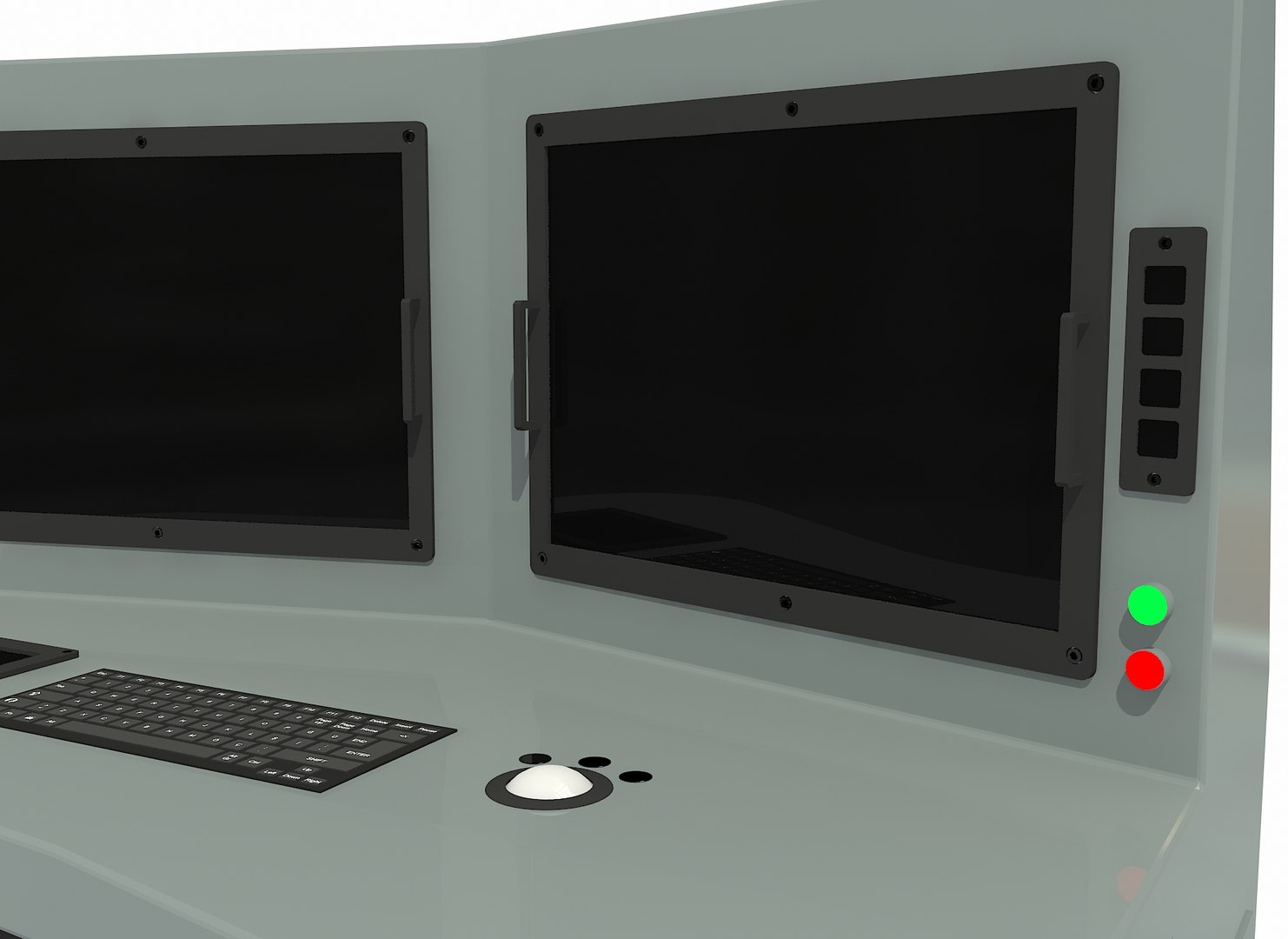 3D Monitors Ready - TurboSquid 1533321