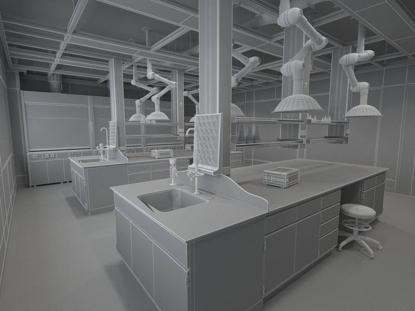 3D Laboratory 1 - TurboSquid 2085202