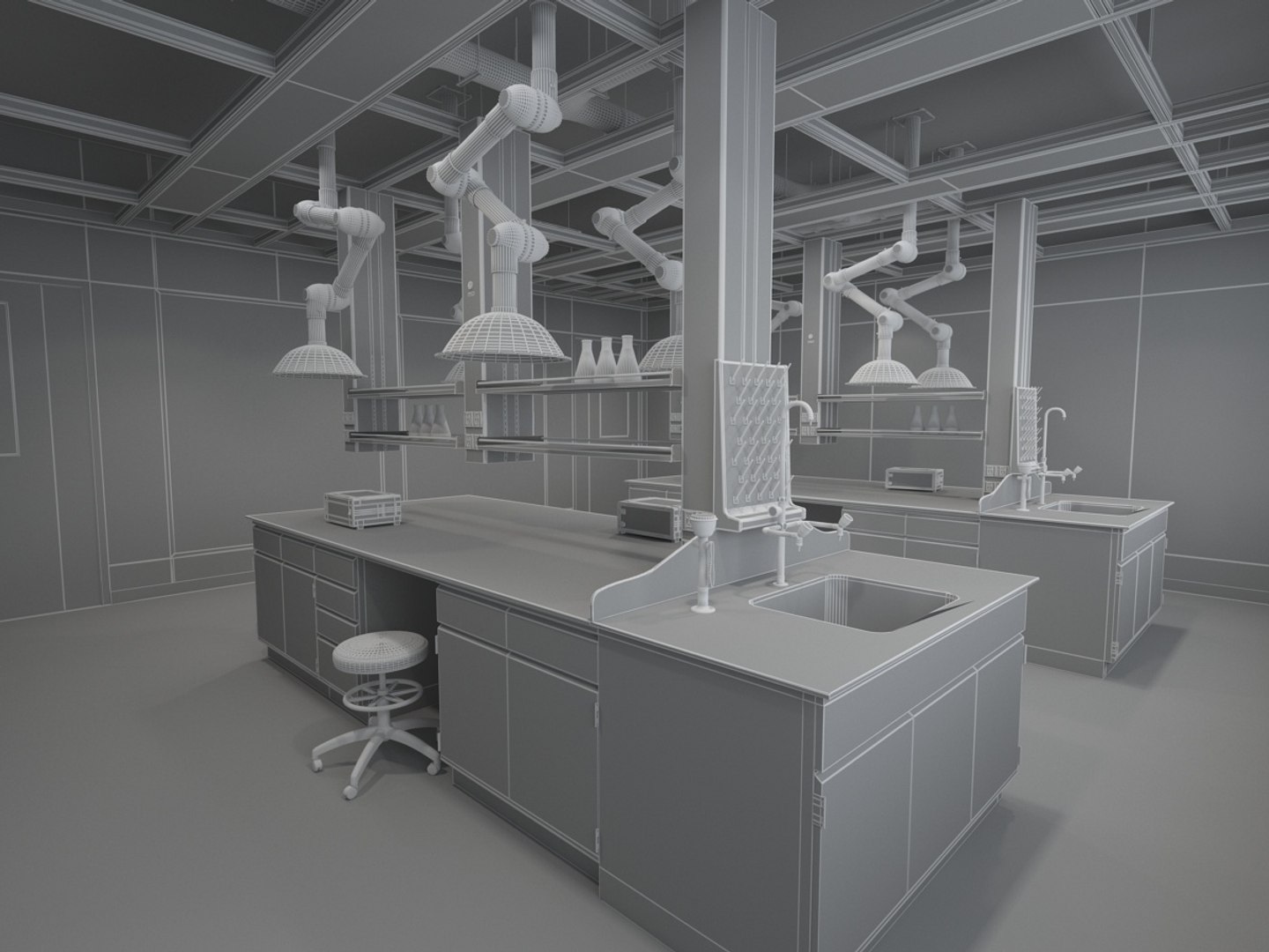 3D Laboratory 1 - TurboSquid 2085202