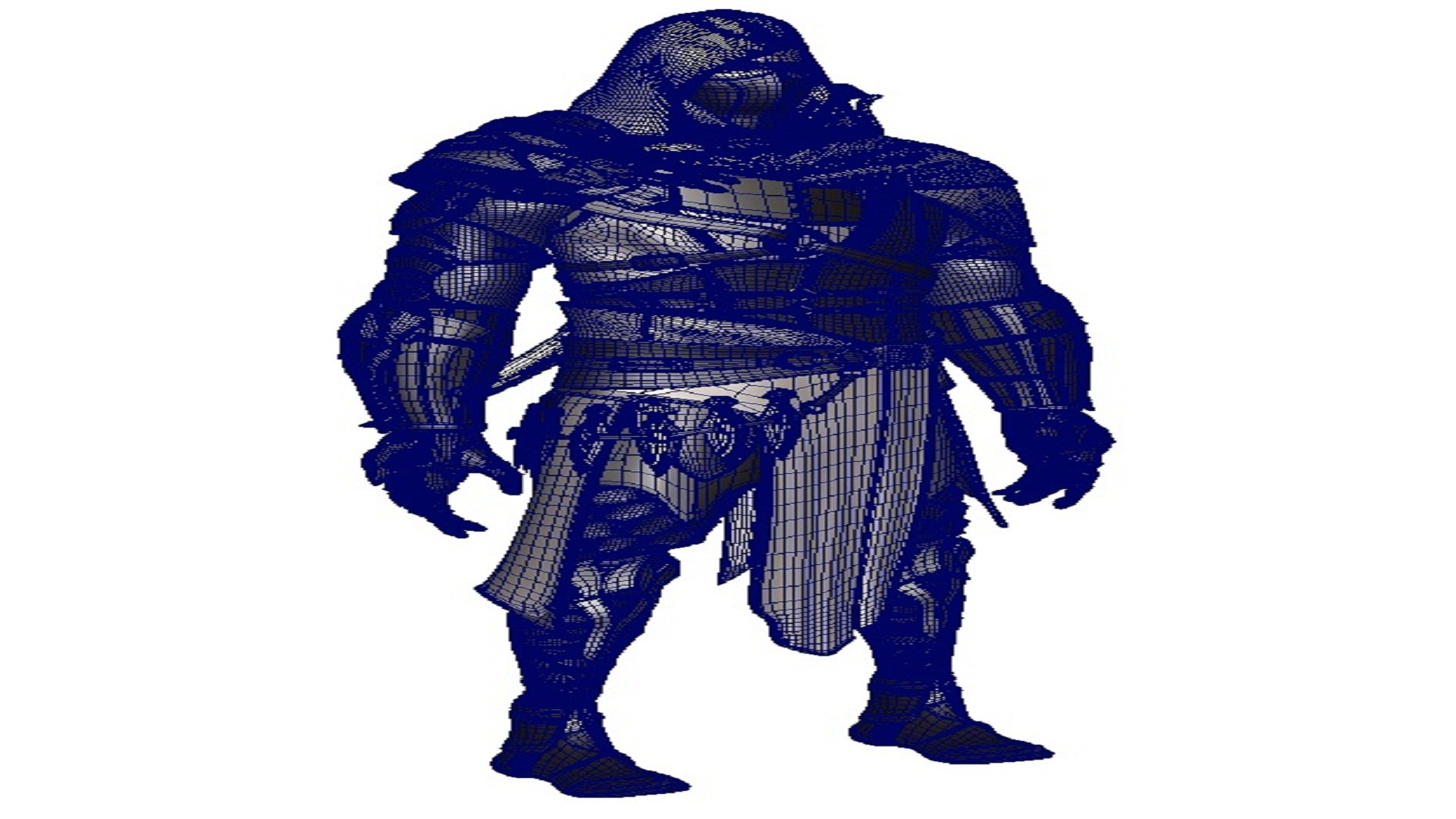 Man Assassin Fighter 3D Model - TurboSquid 2114492