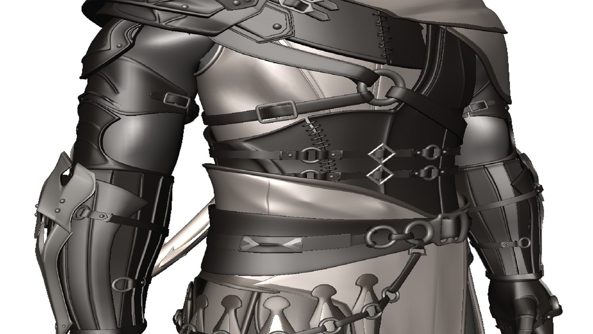 Man Assassin Fighter 3D Model - TurboSquid 2114492