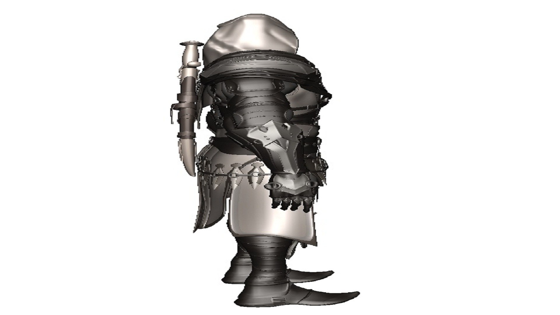 Man Assassin Fighter 3D Model - TurboSquid 2114492