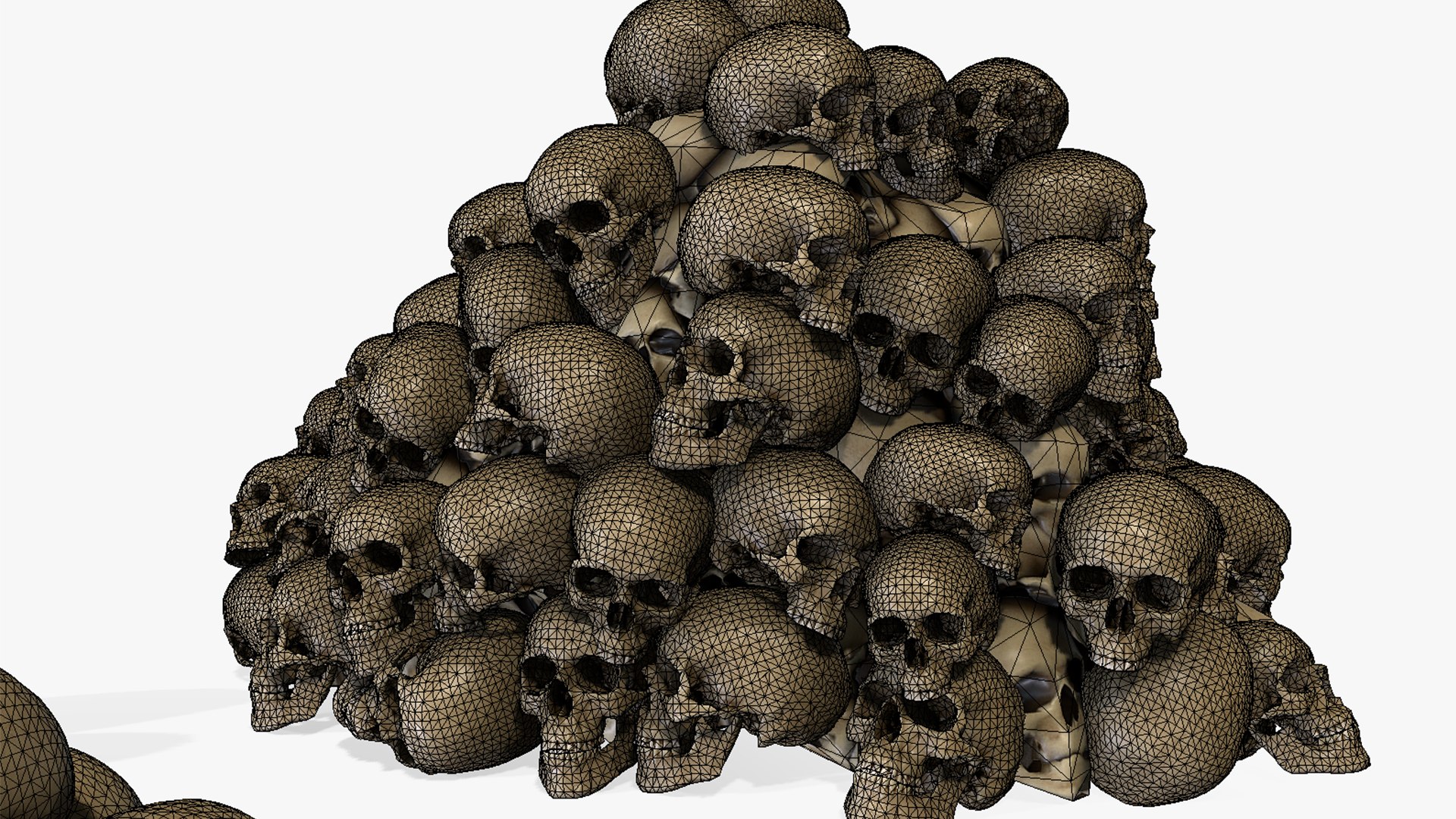 Human Realistic Skulls Lowpoly Set Model - TurboSquid 1770422