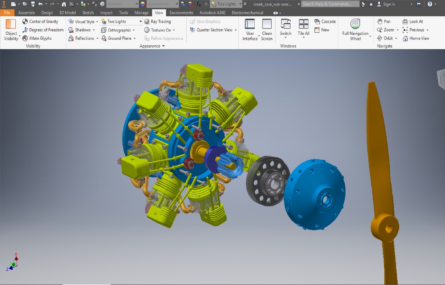 modelo 3d Radial engine 3D model - TurboSquid 1993169
