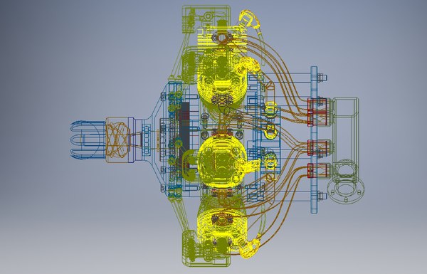 modelo 3d Radial engine 3D model - TurboSquid 1993169