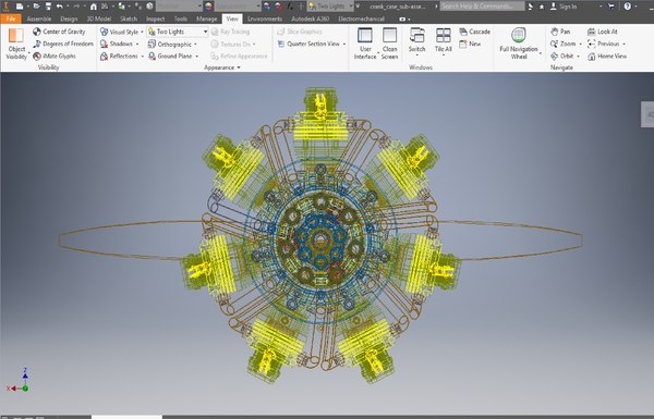 modelo 3d Radial engine 3D model - TurboSquid 1993169