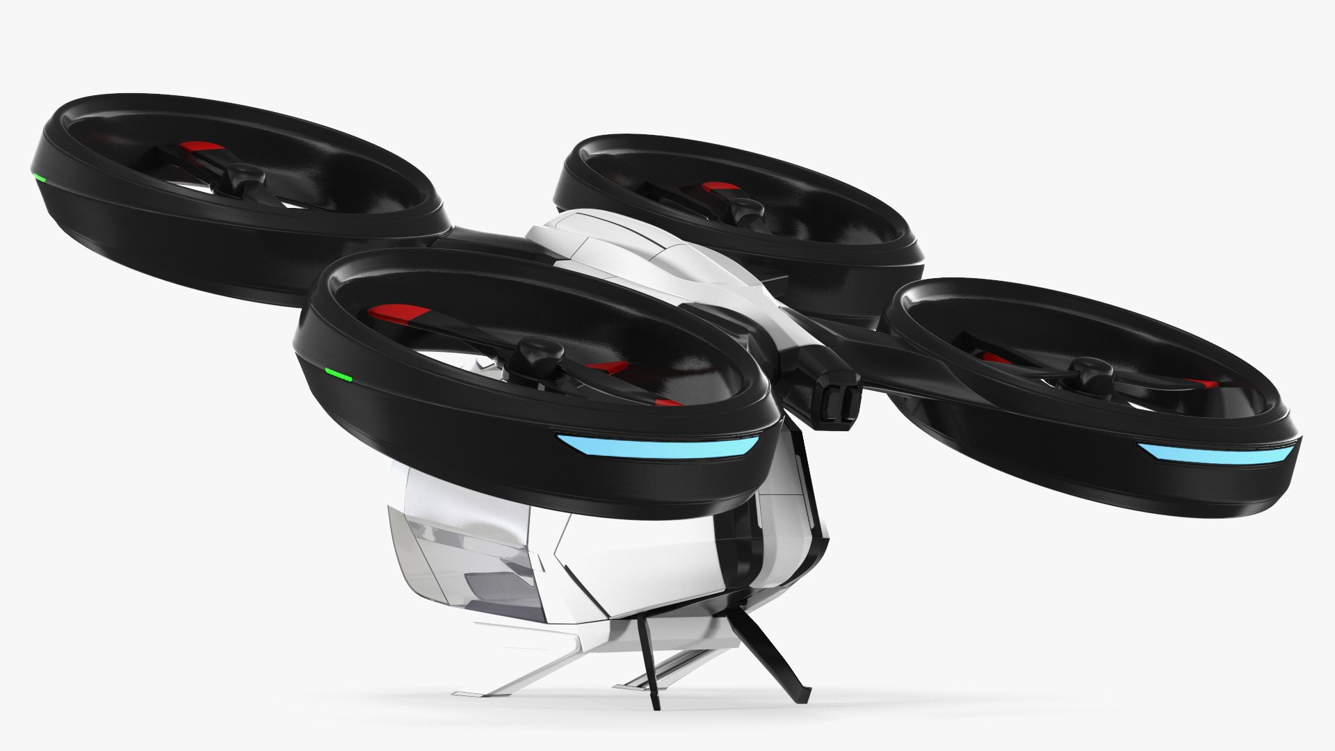 3D SciFi Futuristic Passenger Drone Rigged - TurboSquid 2097619