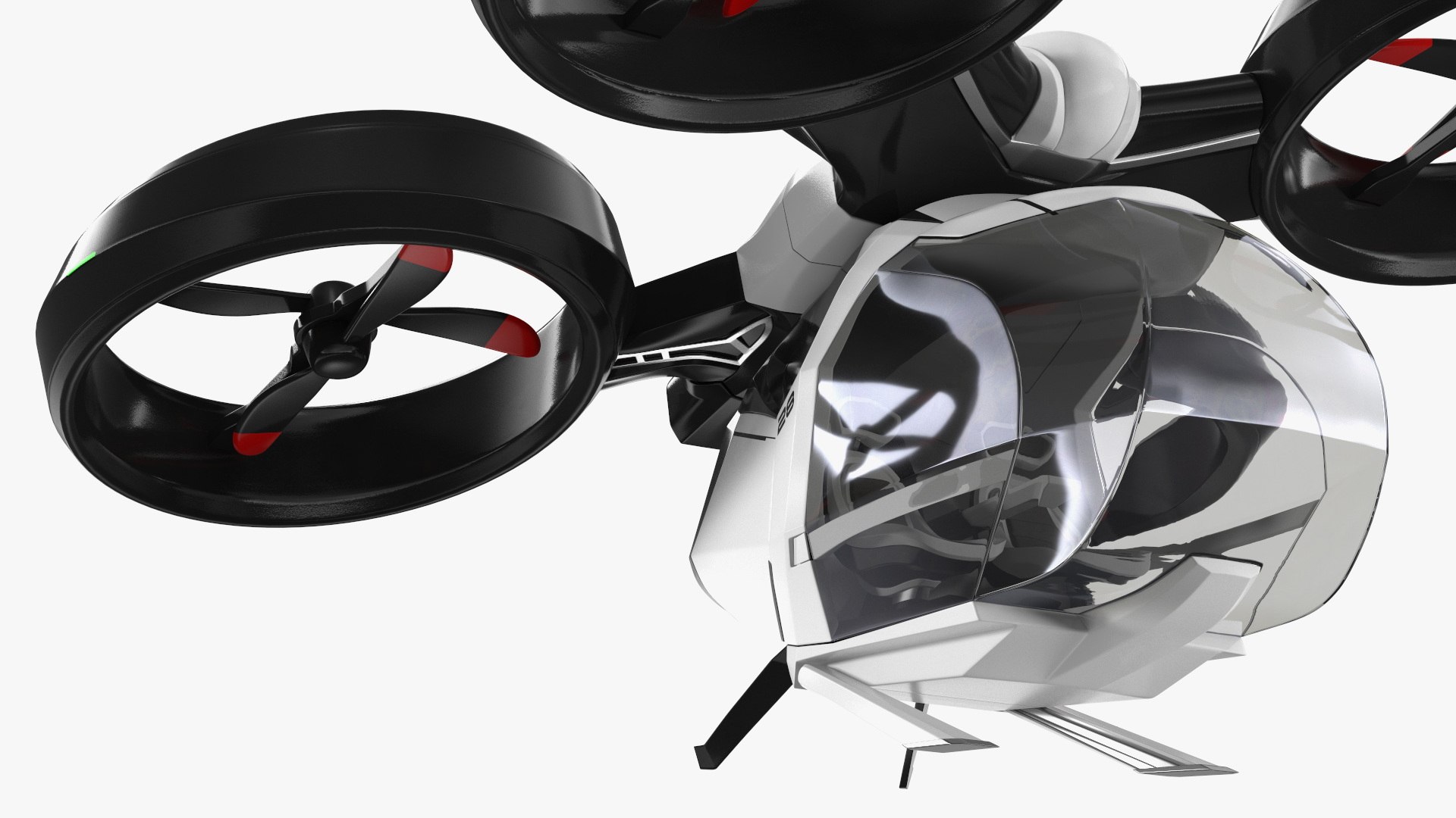 3D SciFi Futuristic Passenger Drone Rigged - TurboSquid 2097619