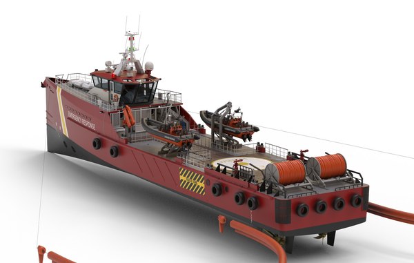 FAST EMERGENCY RESPONSE VESSEL 3D model - TurboSquid 1723849