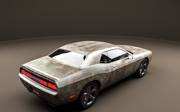 3D dodge challenger r-t model - TurboSquid 1545711