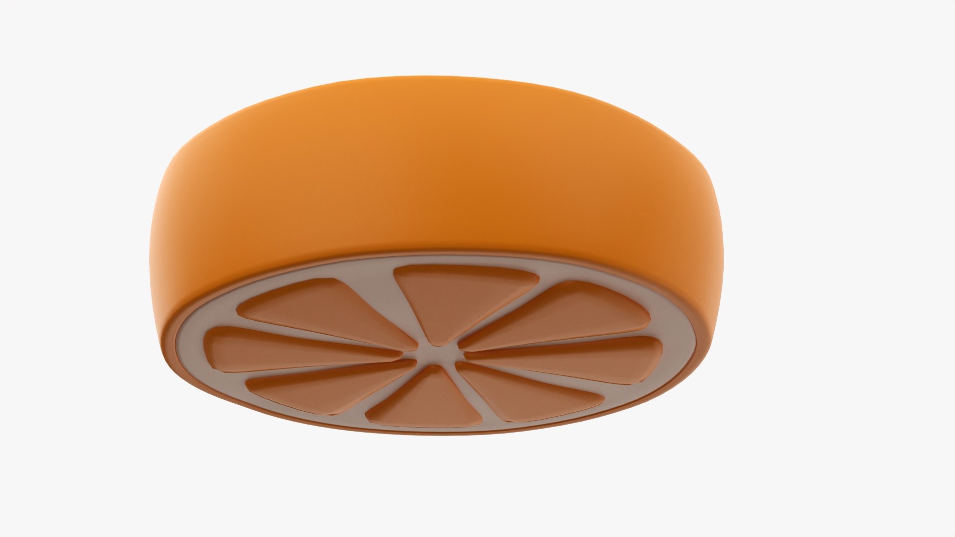 Stylized orange slice model - TurboSquid 1733094